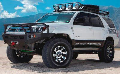 DEMELLO OFF-ROAD 4RUNNER 3HOOP BUMPER 03-05 - Demello Offroad