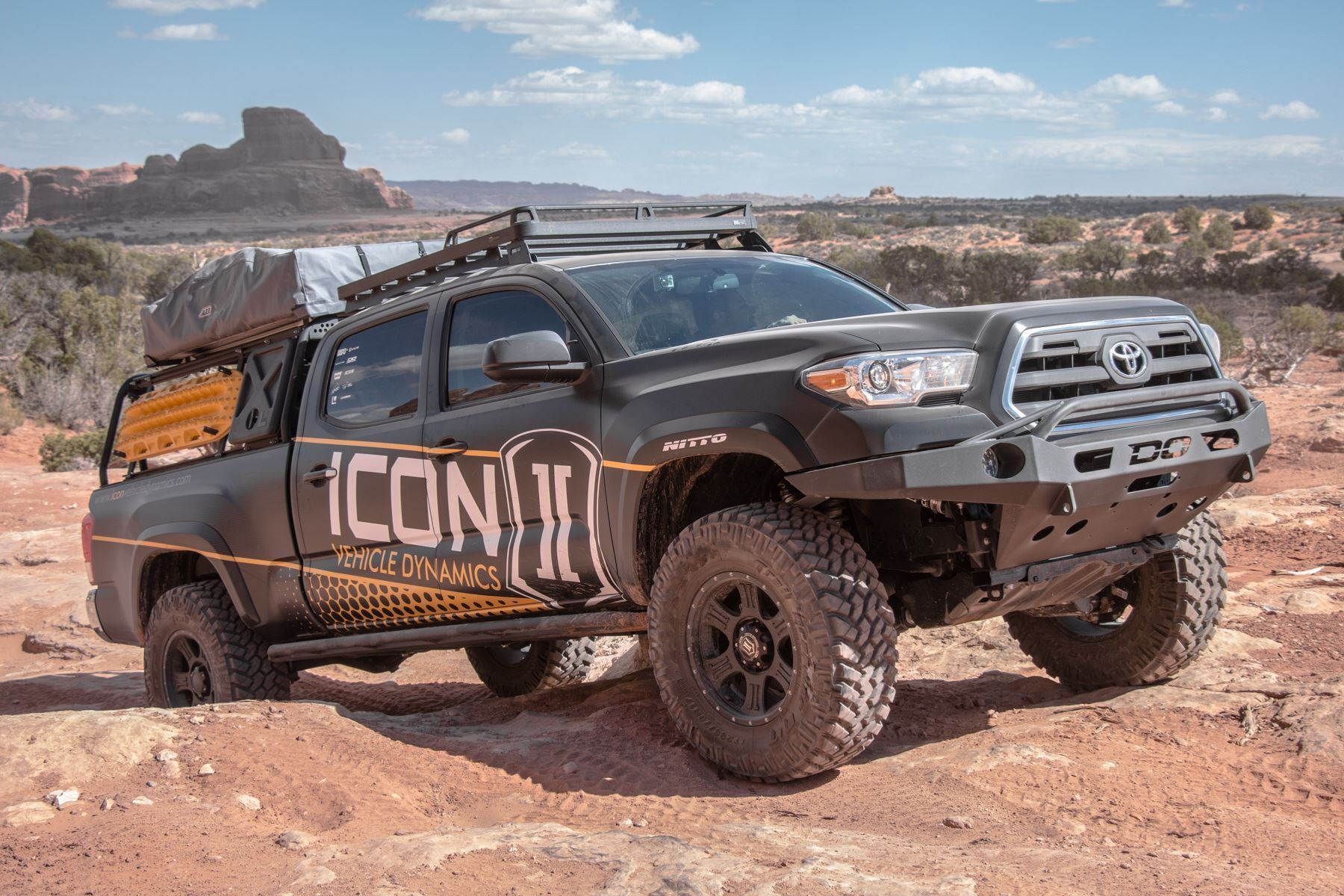DEMELLO OFF-ROAD TACOMA LOW PROFILE BAJA FRONT BUMPER 16-20 - Demello ...