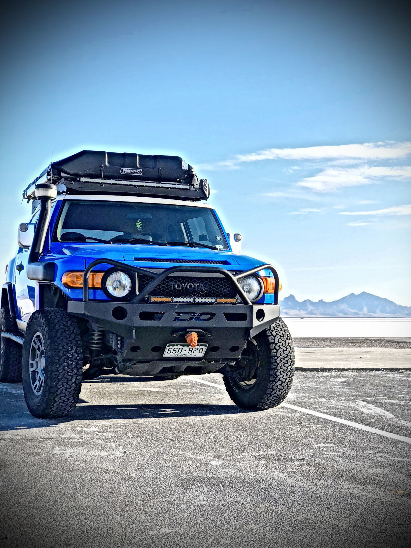 DEMELLO OFF-ROAD FJC FRONT ALUMINUM EVIL EYE - Demello Offroad