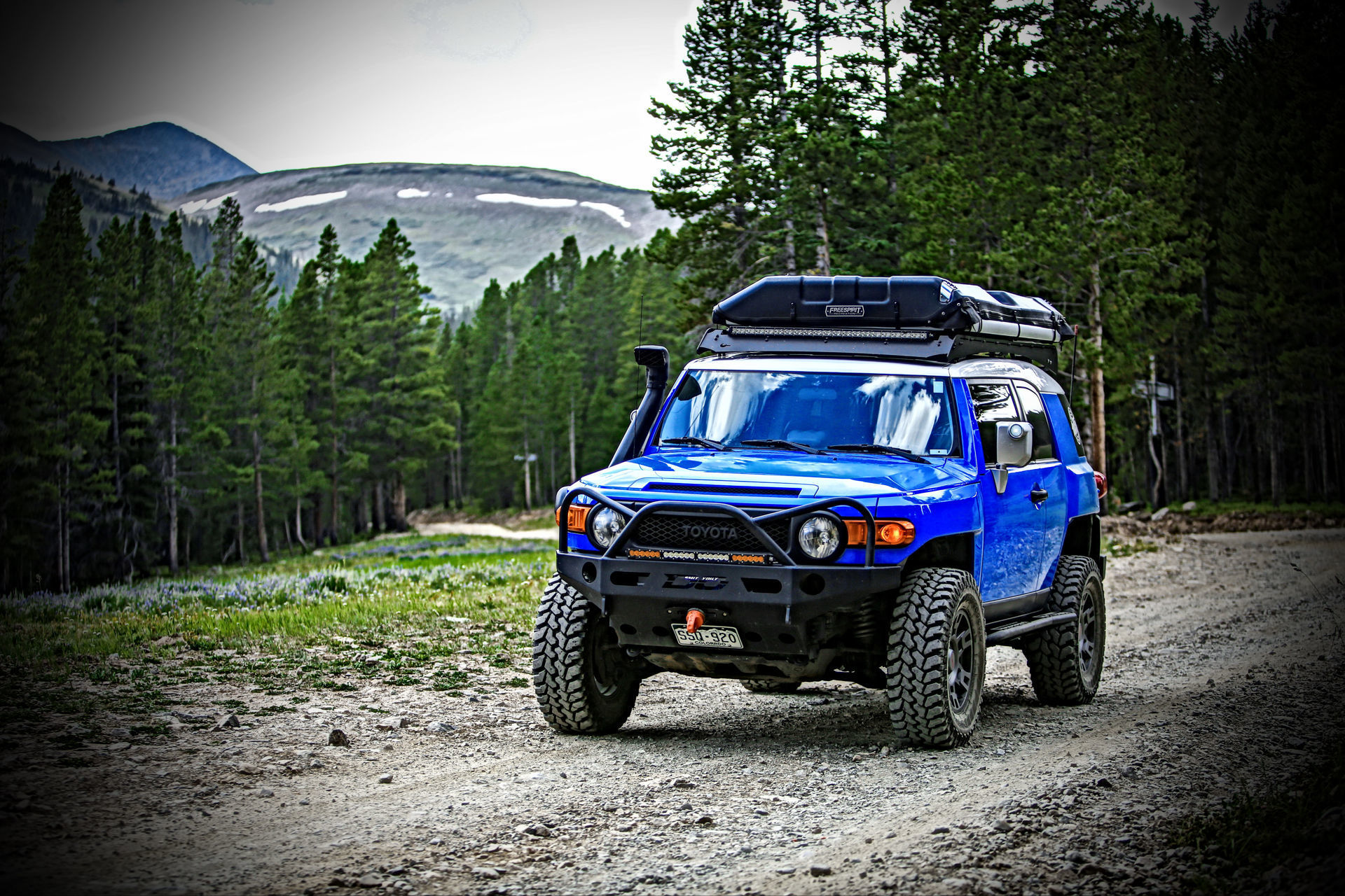 DEMELLO OFF-ROAD FJC FRONT ALUMINUM EVIL EYE - Demello Offroad