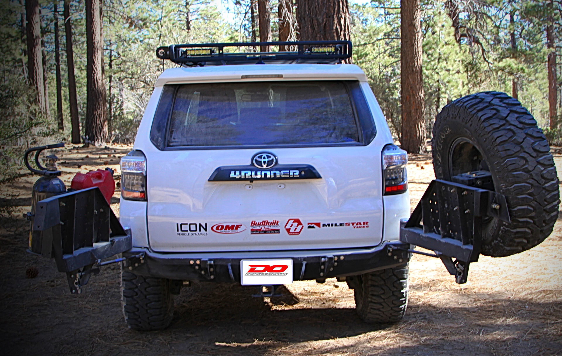 2010-2021 4RUNNER REAR BUMPER 5th GEN - Demello Offroad