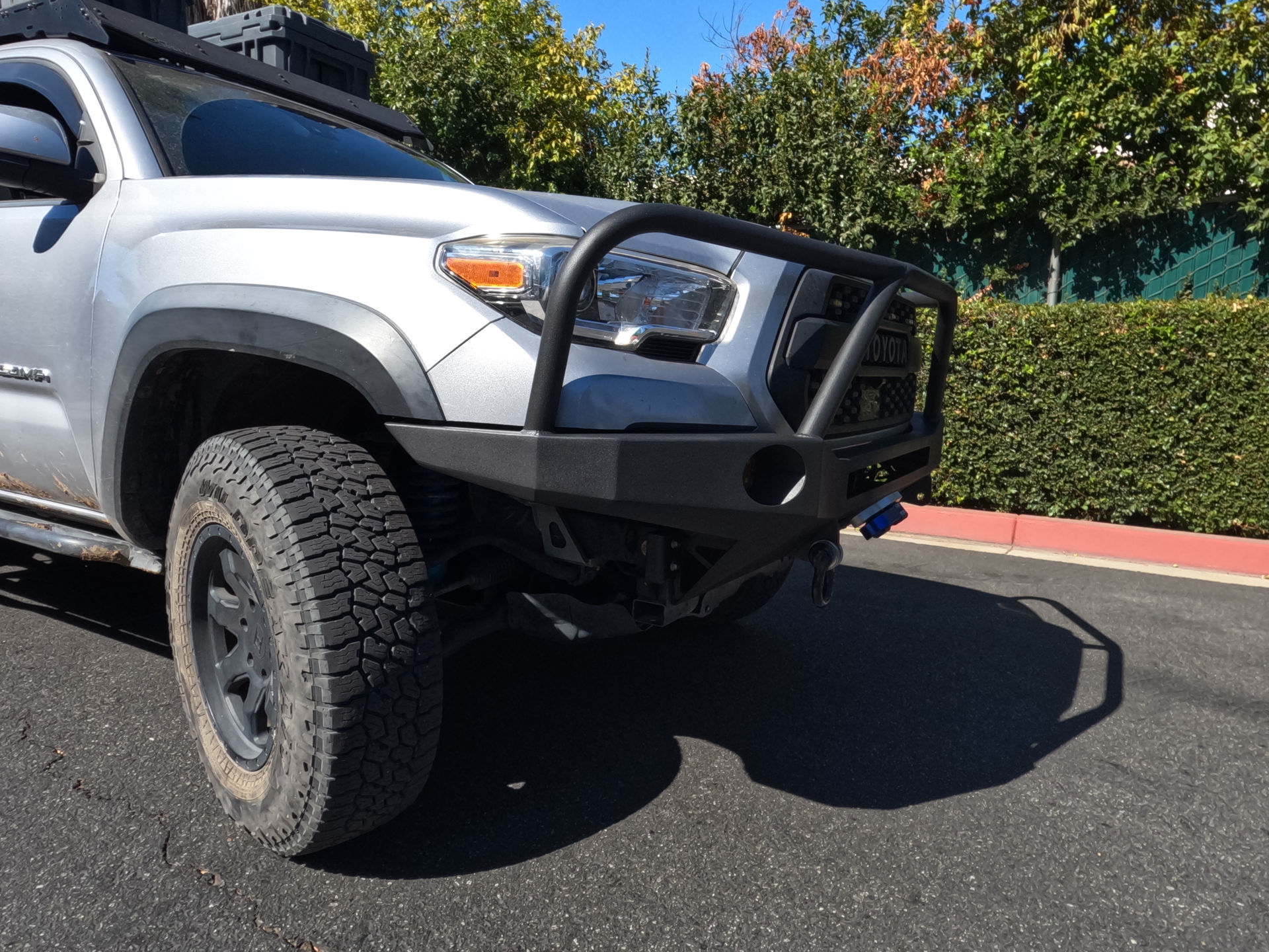 2016-2023 DEMELLO OFF-ROAD LB TACOMA 3 HOOP BUMPER - Demello Offroad